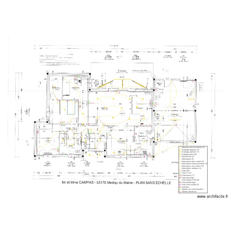 CAMP - Plan dessiné par aymp