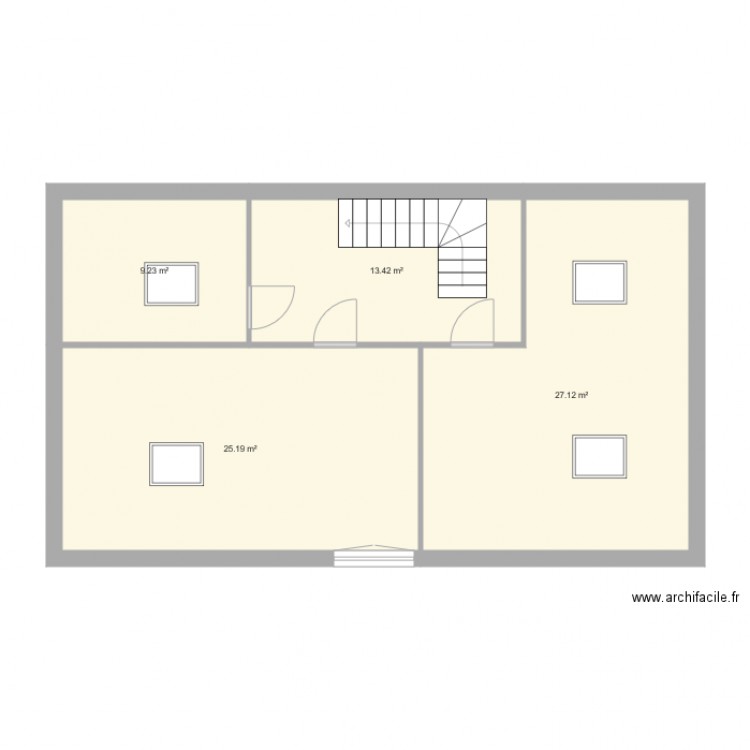 comble - Plan dessiné par quazi77