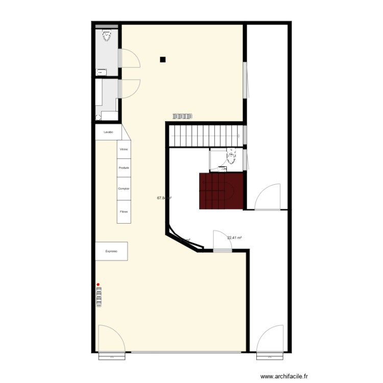 Plan - Plan dessiné par Bruno Callet