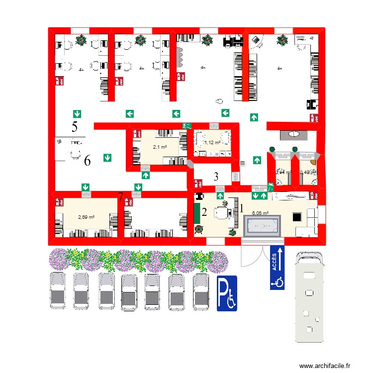 AMC - Plan dessiné par karolalarcon4