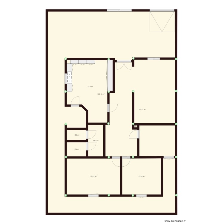 dar - Plan dessiné par taoufikest