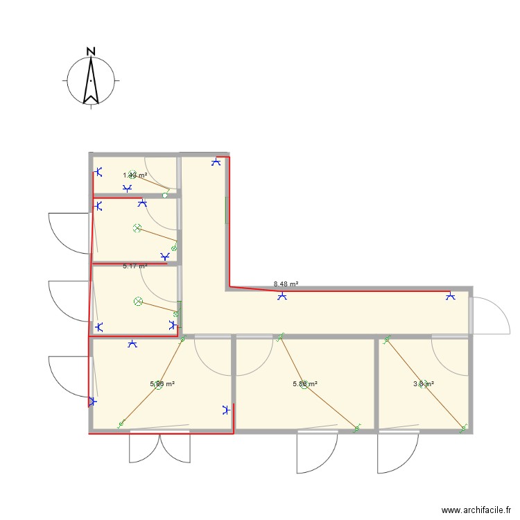 tp1 - Plan dessiné par keke69800saintpripri