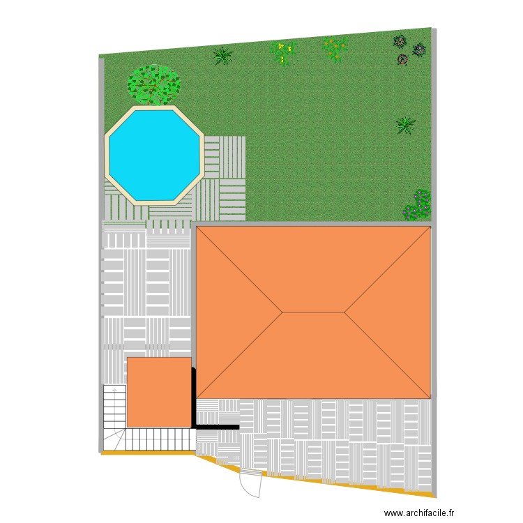 projet edith - Plan dessiné par oscar_54