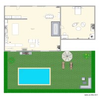 DP9 plan sommaire des lieux - Plan 2 pièces 239 m2 dessiné par anm diz