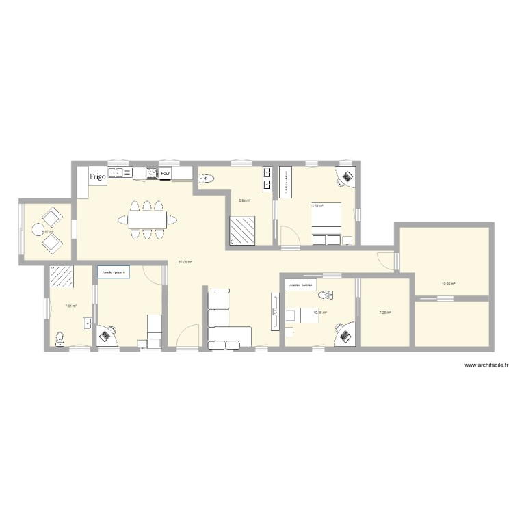 UIL loft - Plan dessiné par elodietlr