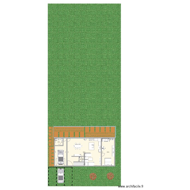 plan 1 rdc - Plan dessiné par bryan15