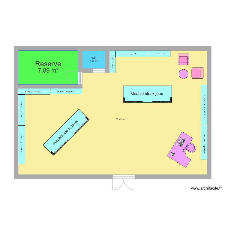 Le carrousel du jeu - Plan dessiné par Nicolas44210