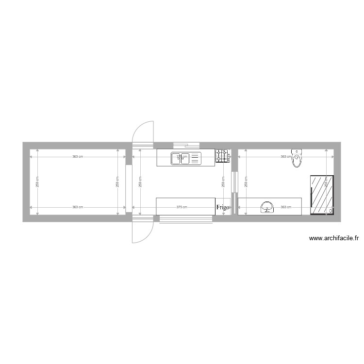 Plan – watchman quarter – Par Magmau ️ | ArchiFacile