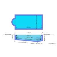 Plan de piscine GRATUIT - ArchiFacile