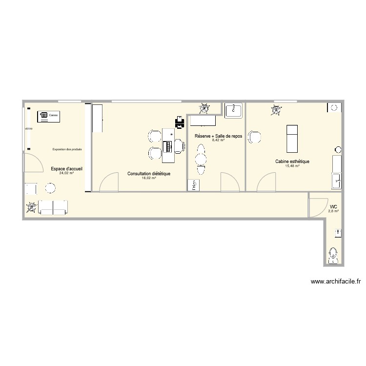 plan local - Plan dessiné par louise13