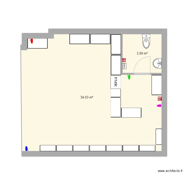 avant cap - Plan dessiné par theodeliege