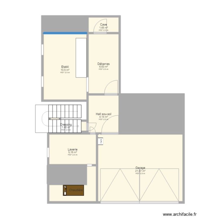 Plan – Maison sous sol – Par Matteo PEAN ️ | ArchiFacile