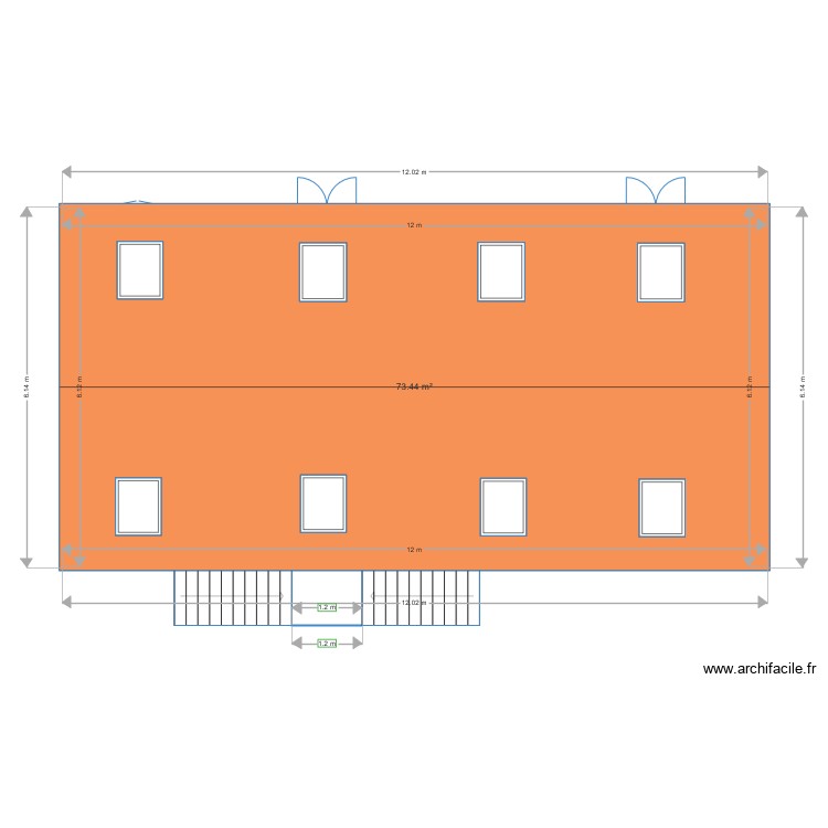 permis velux - Plan dessiné par wpb