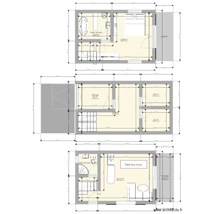 Trano - Plan dessiné par Zer0