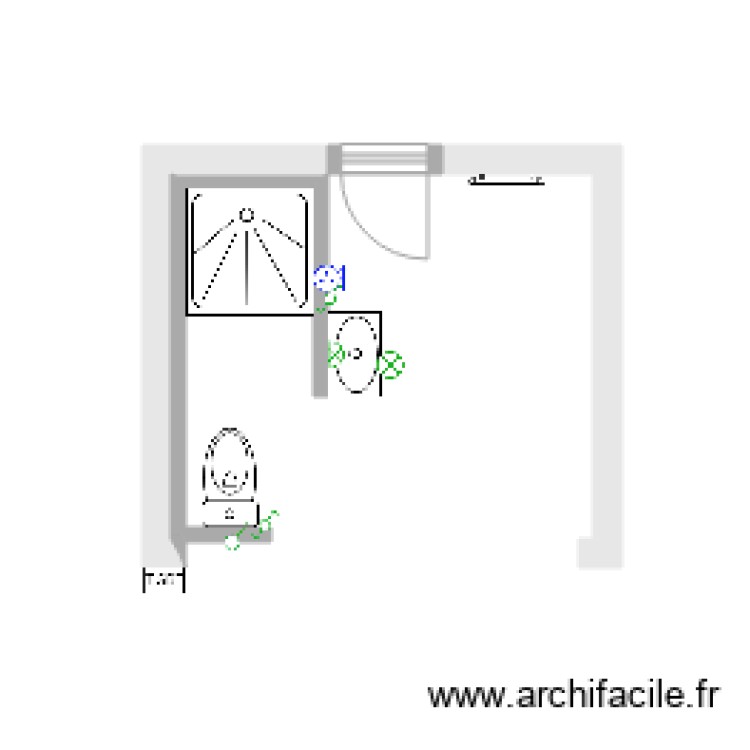 sdb - Plan dessiné par Ardn