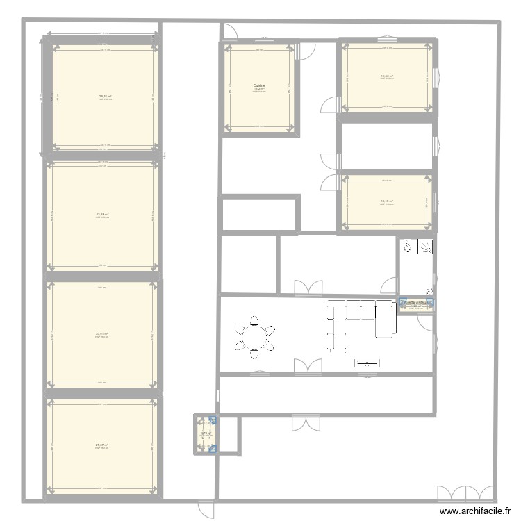 MALUKU VILLAGE FÛ - Plan dessiné par wilka