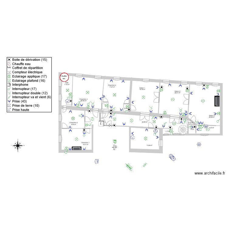 Plan 2019 12 04 plan elec - Plan dessiné par GOMMOG