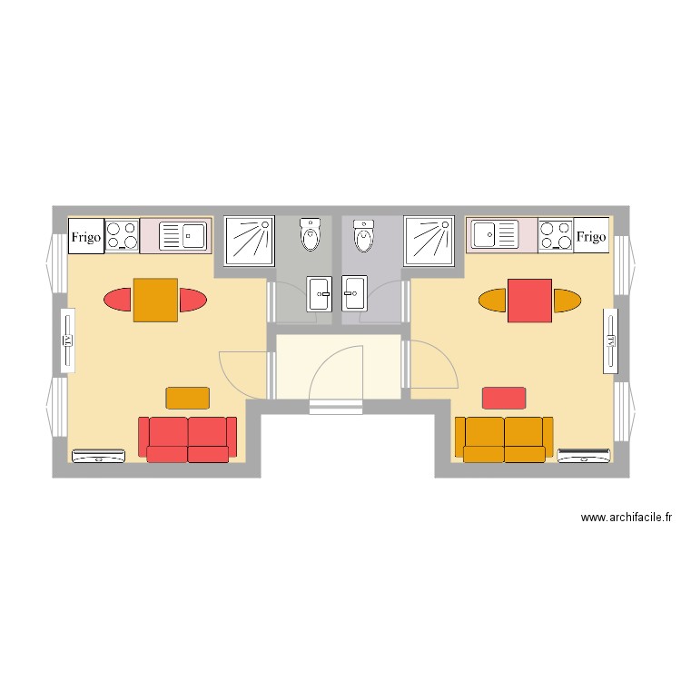 Studios Diallo - Plan dessiné par katior82
