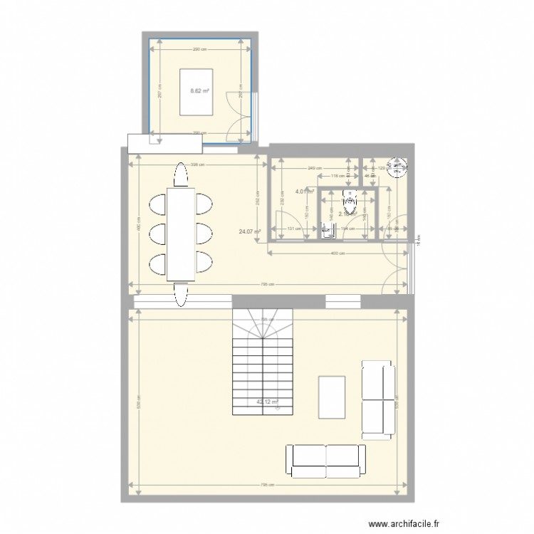 plan RDC - Plan dessiné par j...