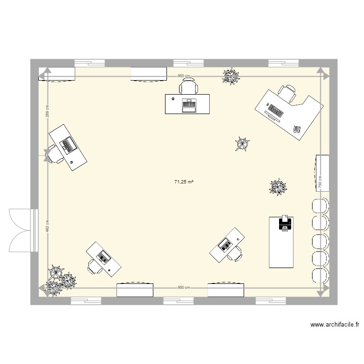 openspace - Plan dessiné par MADI2213