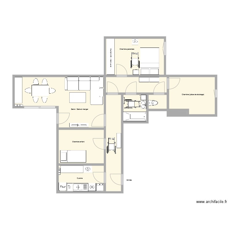 Vin - Plan dessiné par ergo...