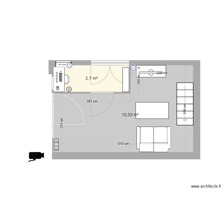 sas - Plan dessiné par hubert75