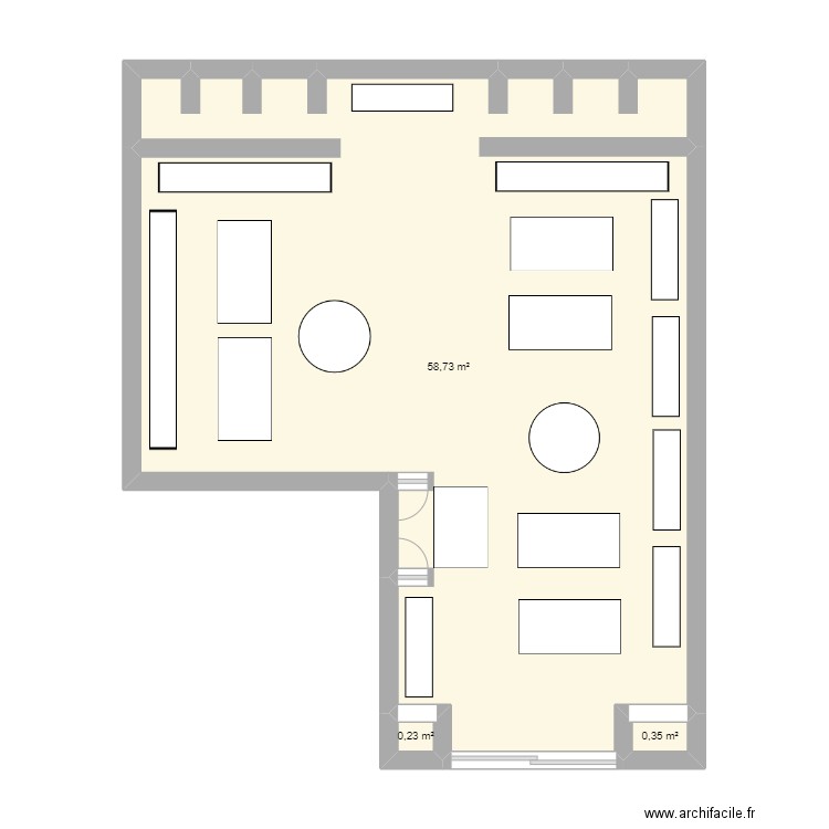 Plan – Magasin Jules – Par ZONZON999 ️ | ArchiFacile