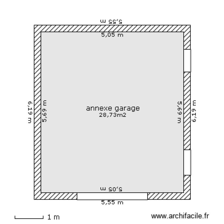 Plan – annexe garage 2 – Par Thomas88 ️ | ArchiFacile