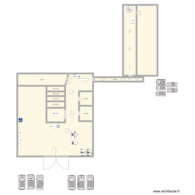 Plan – hôpital – Par Lara11 ️ | ArchiFacile
