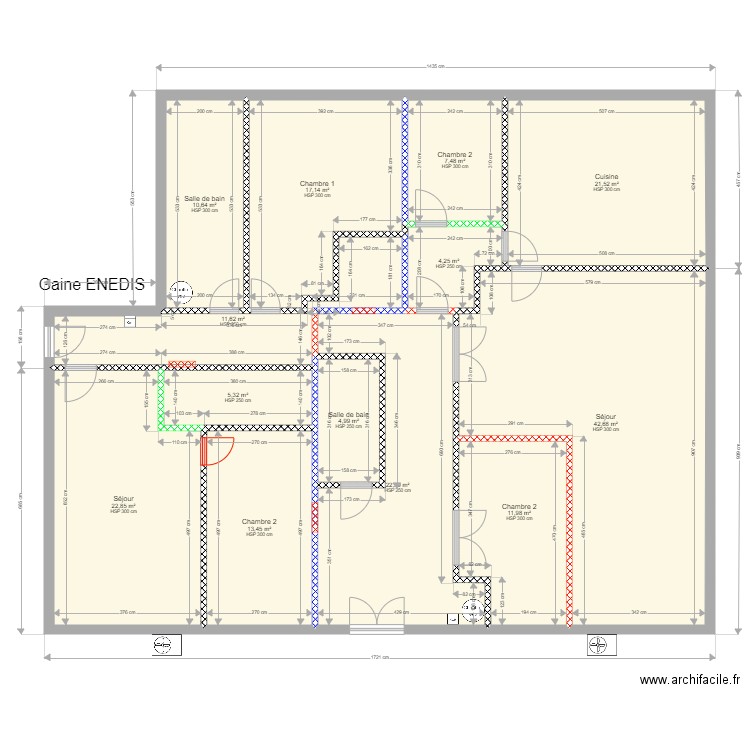 Vierzon - Plan dessiné par AMARINGE