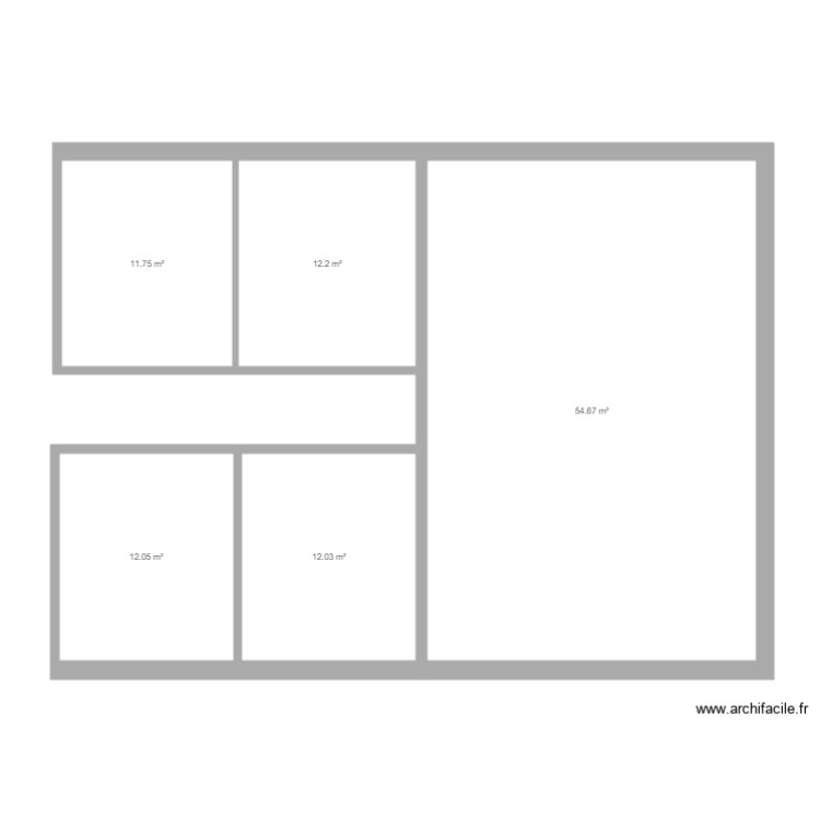 Plan – maison nul – Par Cyril90800 ️ | ArchiFacile