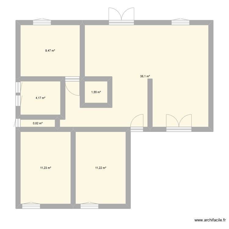 Forme générale - Plan dessiné par Clo123