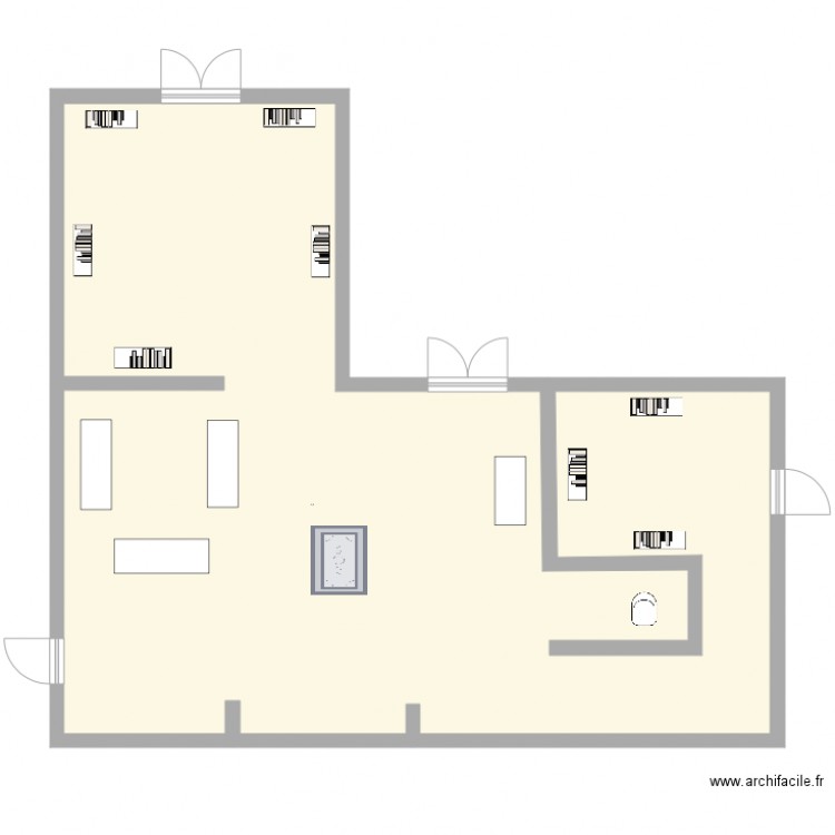 musée - Plan dessiné par Julien7337