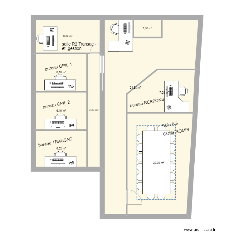 riom propo 1 - Plan dessiné par amandine pro
