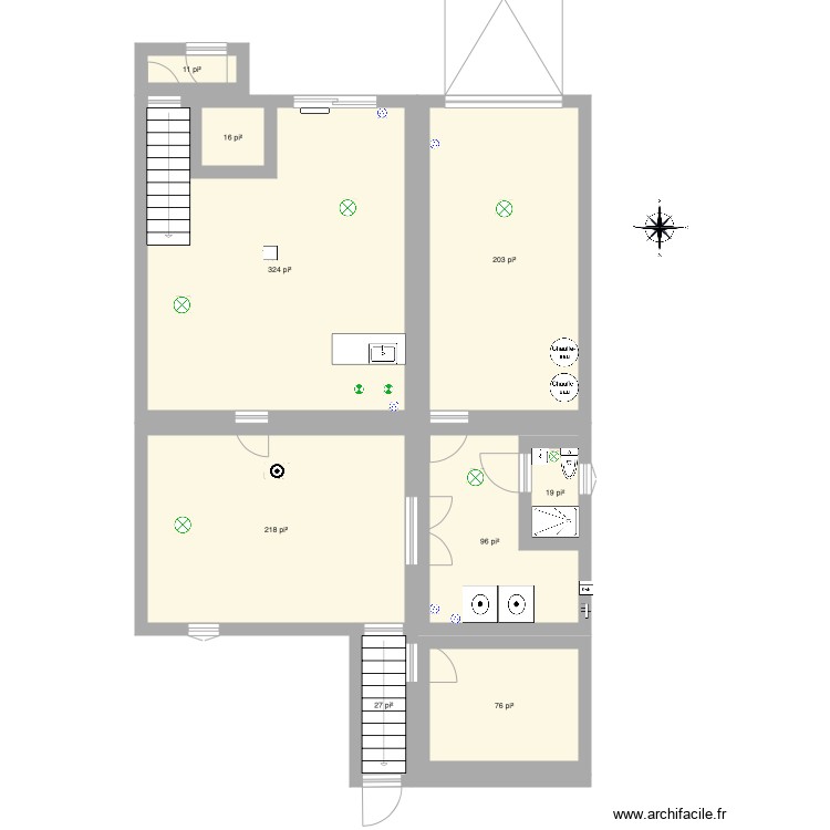 Plan – plan du bloc – Par Samy Keyz ️ | ArchiFacile