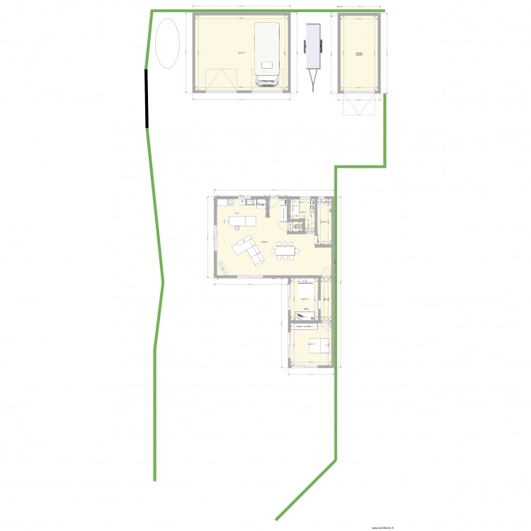 TERRAIN TRS - Plan dessiné par Romain Lecoq