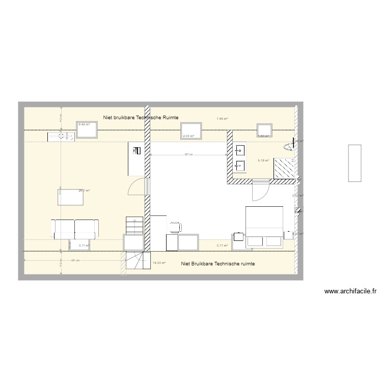 Zolder AJ v01 - Plan dessiné par AJHappy