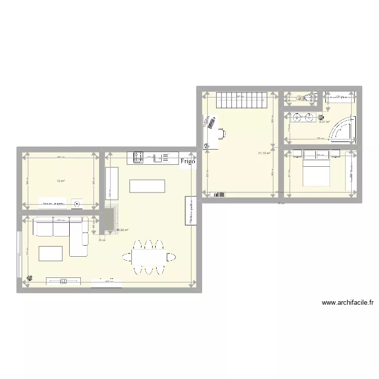 Plan – Sarah – Par Johanna07 ️ | ArchiFacile