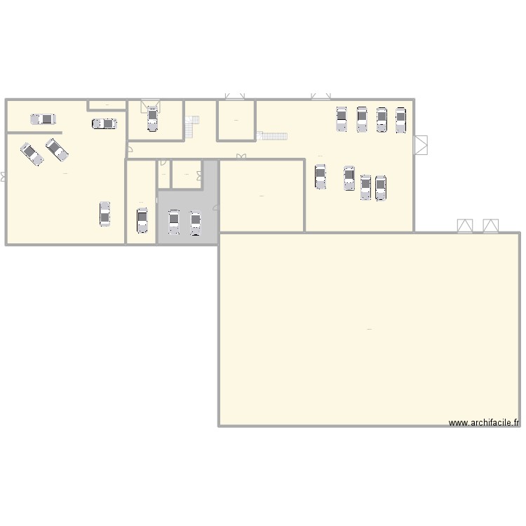 concession - Plan 11 pièces 2841 m2 dessiné par CamLugia