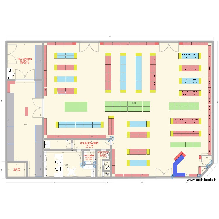 V1 MAG600 - Plan 9 pièces 667 m2 dessiné par REDVINZ22