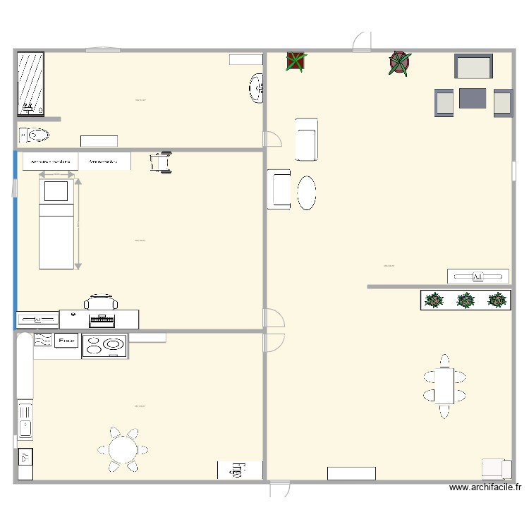 Plan – Plan du logement – Par MGMJC ️ | ArchiFacile