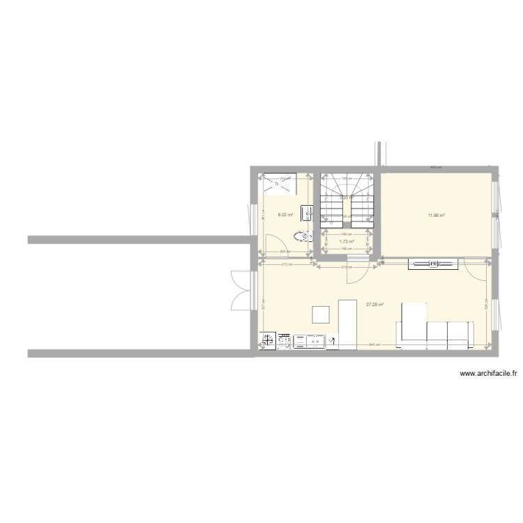 Plan – r1 maison – Par skaxspirit ️ | ArchiFacile