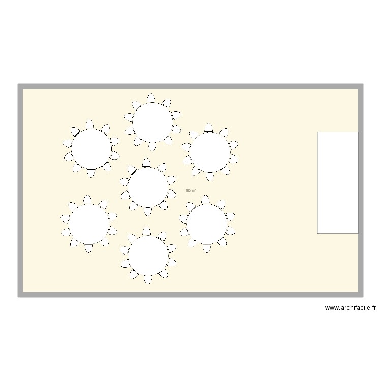 table ronde - Plan dessiné par OceAnto