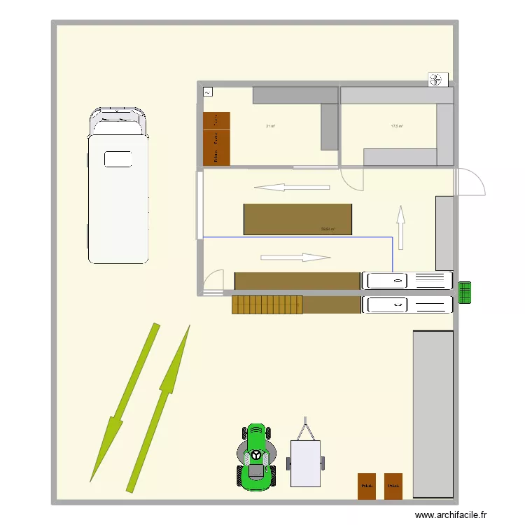Plan – Bâtiment – Par ArchifacileV30 ️ | ArchiFacile