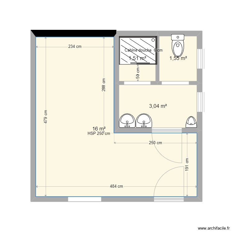 Plan – vestiaires – Par mairie de caunes minervois ️ | ArchiFacile