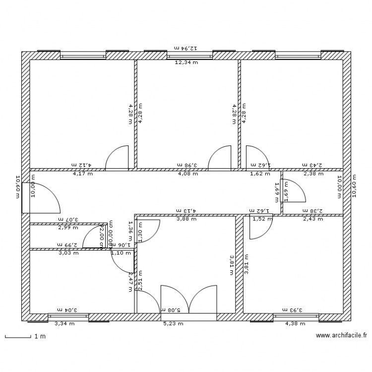 Plan – Type F5 – Par ChGus ️ | ArchiFacile