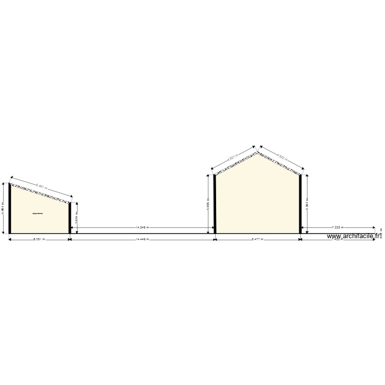 Plan – plan de coupe – Par OMAR72 ️ | ArchiFacile