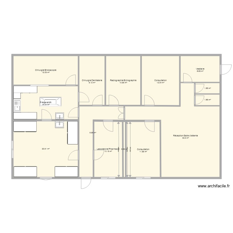 Plan – plan clinique – Par crystaljoe ️ | ArchiFacile