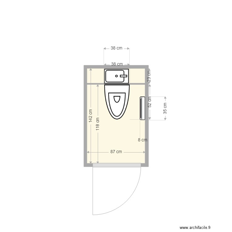 WC VLG - Plan dessiné par SIDTM74