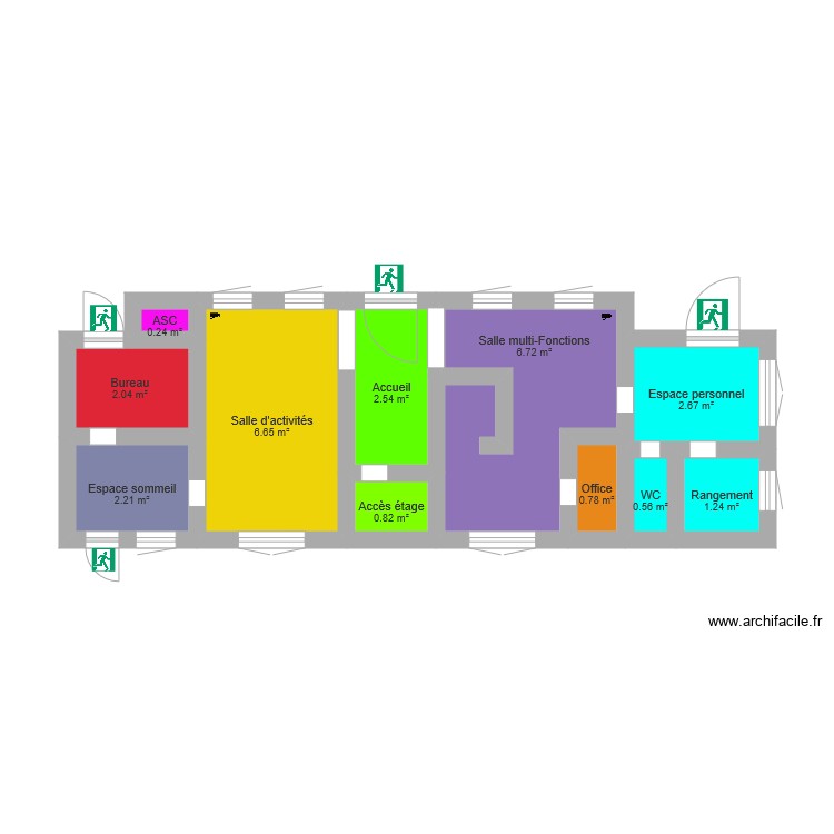 Plan – Crèche – Par Dorinette ️ | ArchiFacile